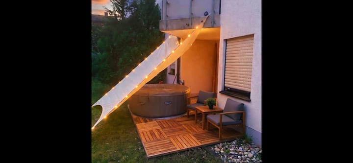 Ruhiges Whirlpool-apartment Mit Terrasse • Bahnhof - Aschaffenburg