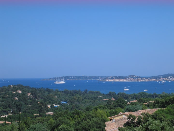 Appartement Vue Mer Golfe De Saint Tropez. - Grimaud