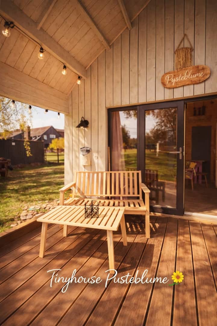 Tiny House - Pusteblume -
Dein Kleiner Rückzugsort - Heide