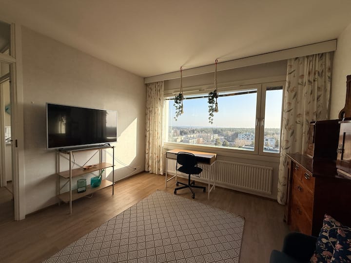Treetop Apartment • Upeat Näkymät • Ilm. Parkki - Masku