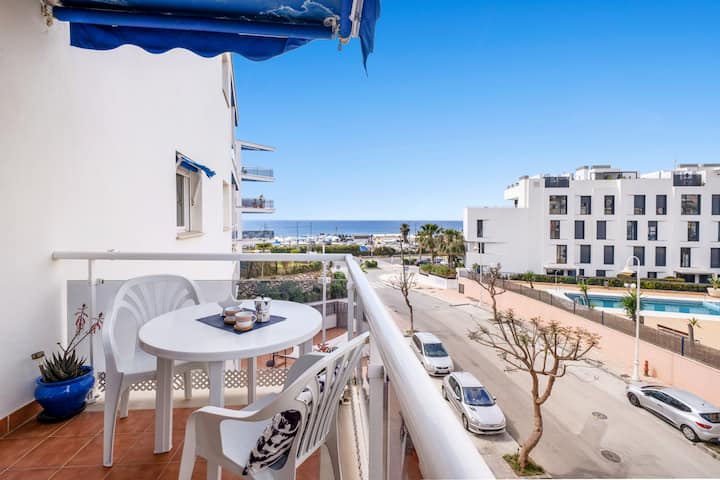 Vista Al Mar A 100 M De Playa Con Parking Incluido - Torrox Costa