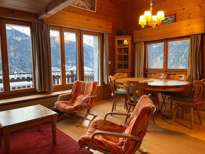 Appartement 3 Ch, Au Calme Avec Terrasse Et Vue - Grimentz