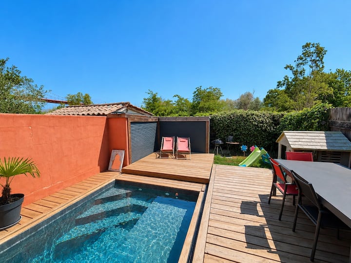 Maison Quartier Bacalan Avec Piscine - Bordeaux