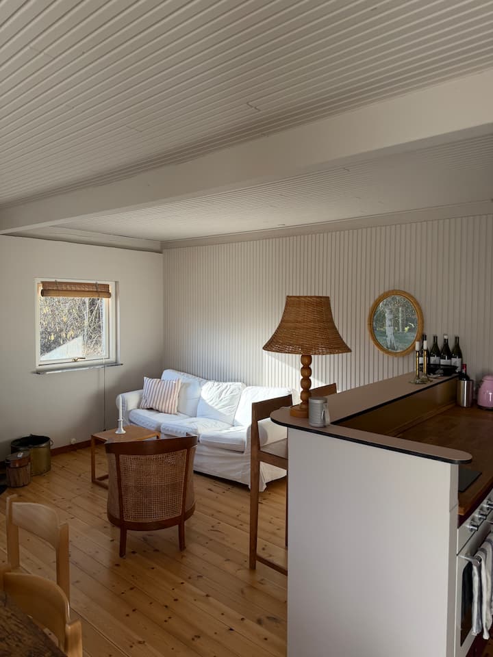 Idyllisk Sommerhus Med Udsigt Over Eng Og Mark - Gilleleje