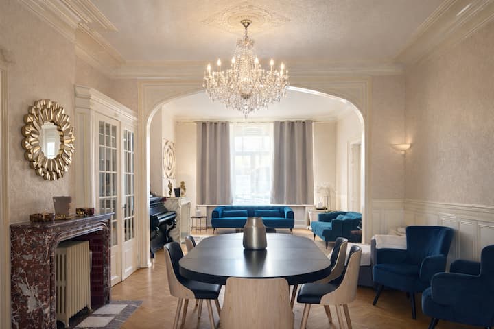 Grande Maison - 6 Chambres - Jardin Et Parking - Maubeuge