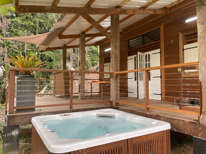 Lodge Au Bord De La Rivière Comté - Guyane française