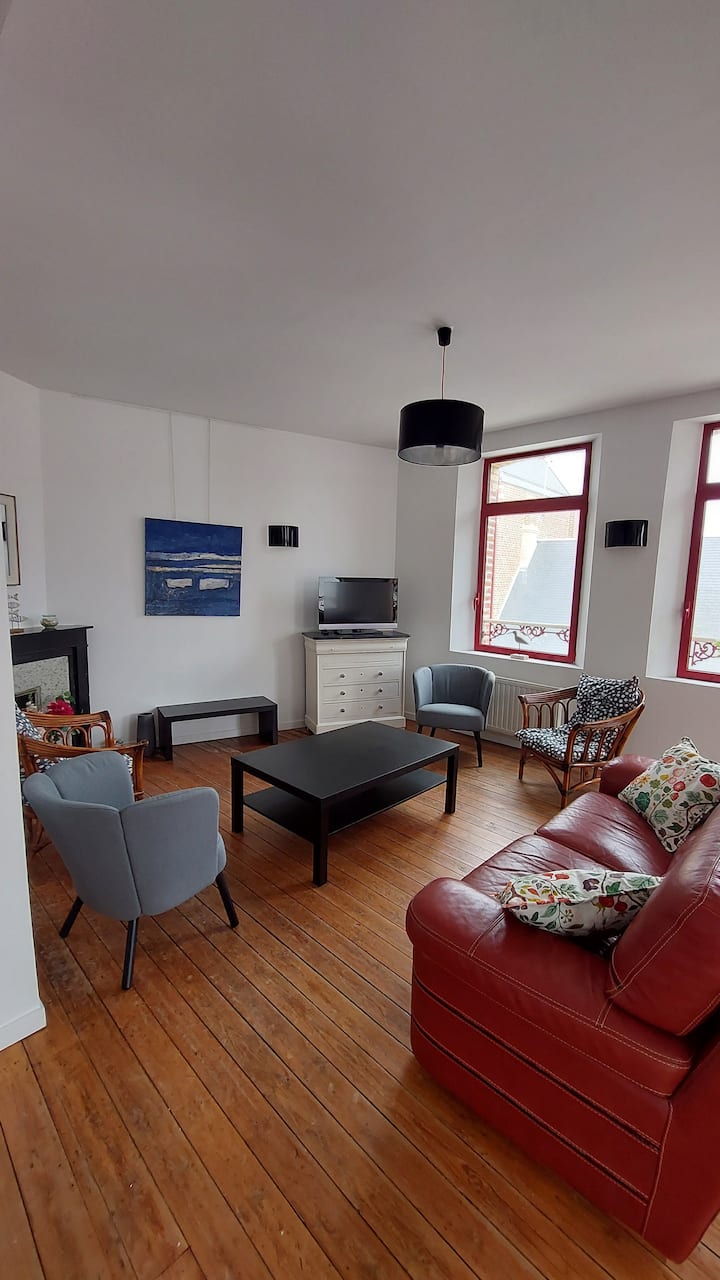 Hyper Centre 120 M², Linge Ménage Compris - Plage Le Crotoy