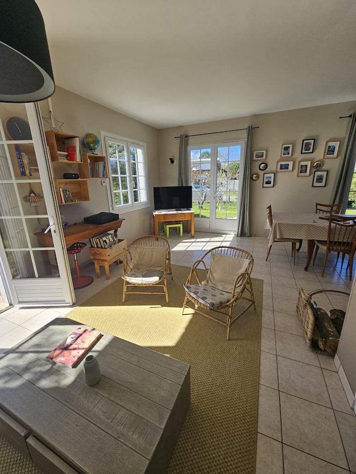 Maison Familiale Au Calme Proche Océan. - Vendays-Montalivet