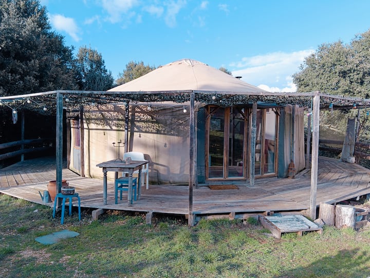 Yourte Moderne En Pleine Nature - Barjac