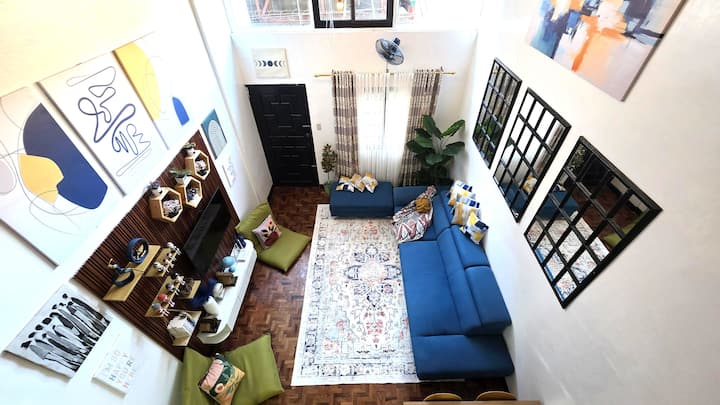Casa Michonne -Stylish Mezzanine Loft Near Burnham - Baguio