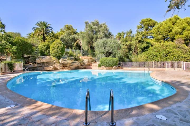 Studio Premium Au Calme, Terrasse Vue Mer, Parking - Nice