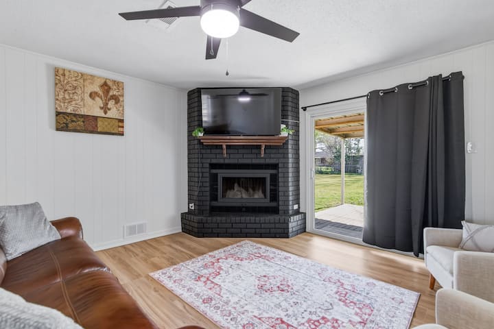 3br Near Ulm/meta | Fenced Yard | Pets | King Bed - Monroe, LA