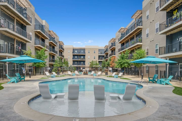Modern 1br Steps From Downtown Hotspots - Indianapolis, IN