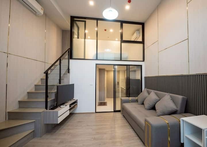 Duplex Room At Mrt Yaek Nonthaburi Station - Bang Kruai