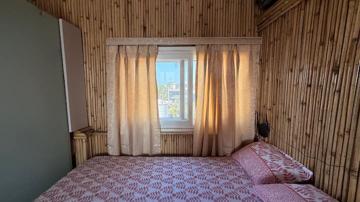 Madhuvana (मधुवन)
[Cozy Bamboo House On Terrace] - Agra