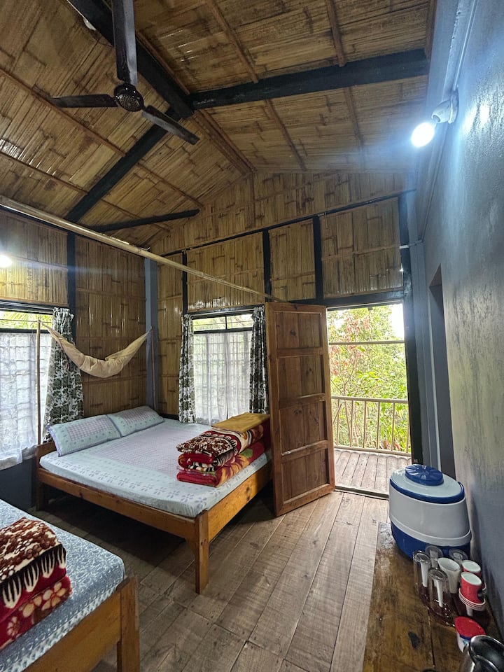 Authentic Bamboo Retreat In Asia Cleanest Village - Mawlynnong