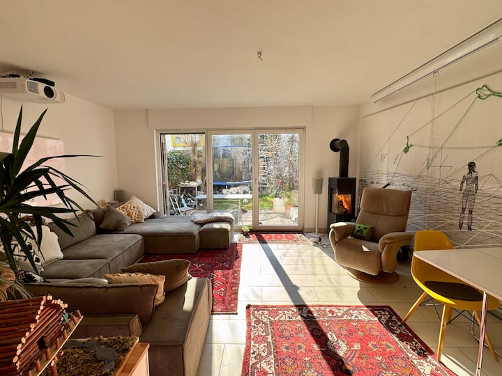 Ruhiges Reihenhaus Mit Garten, Autofreie Siedlung - Colonia