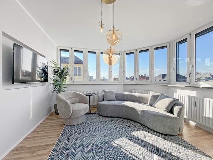 ※Flatista Homes - Leopold ※3br ※ Spectacular Views - 뮌헨