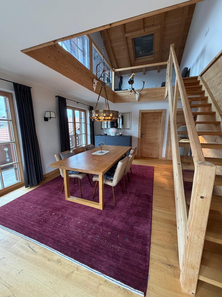 Luxury Alpine Flat With Terrace & Mountain Views - Bad Bayersoien