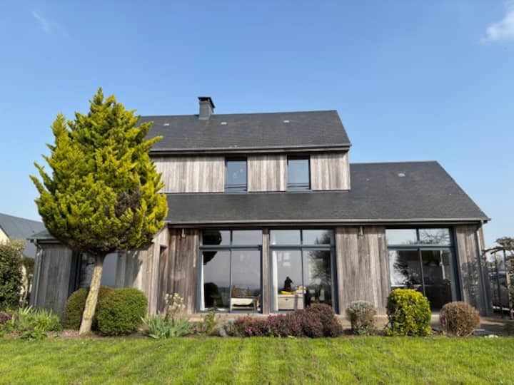 Maison En Bois Face Mer Baie Du Mont St Michel - Sartilly-Baie-Bocage