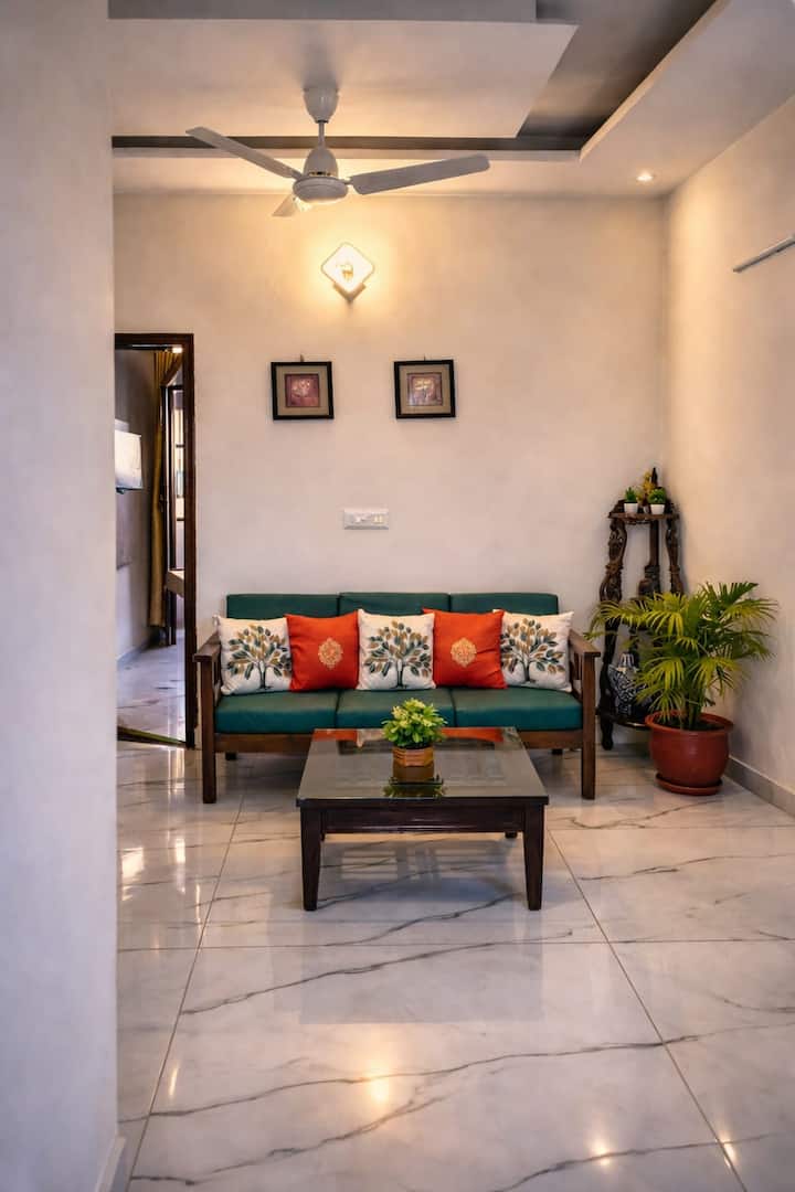 Luxury Furnished 1bhk Retreat | Near Chandigarh | - Sahibzada Ajit Singh Nagar