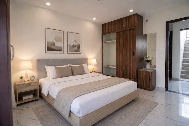 Luxury Furnished 1bhk Retreat | Near Chandigarh | - Kharar