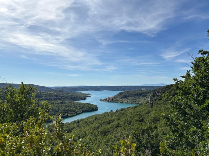 La Cabane De Stellou Dans Un éCrin De Verdure - Aiguines