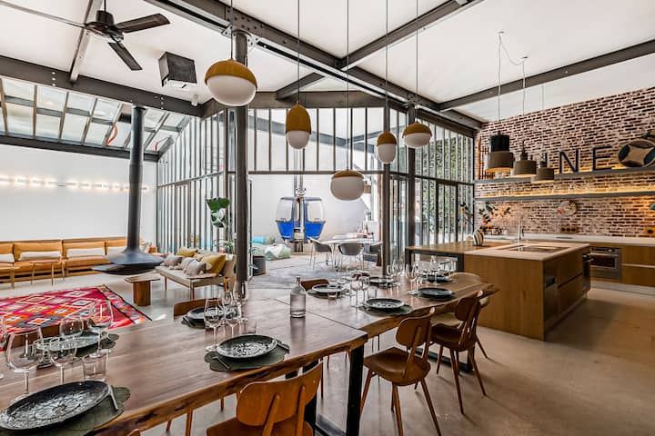 Le Télécabine • Loft Premium 10p • Parking Privé - Lyon