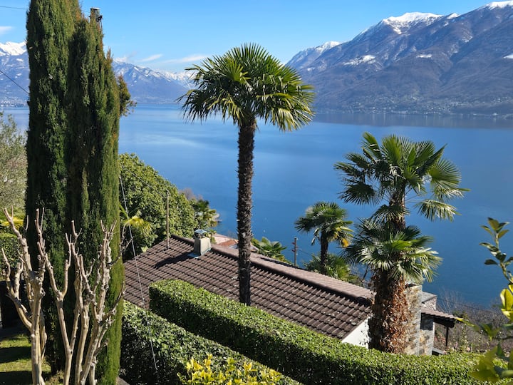 Villa üBer Dem Lago Maggiore, Volle Seesicht - Ascona