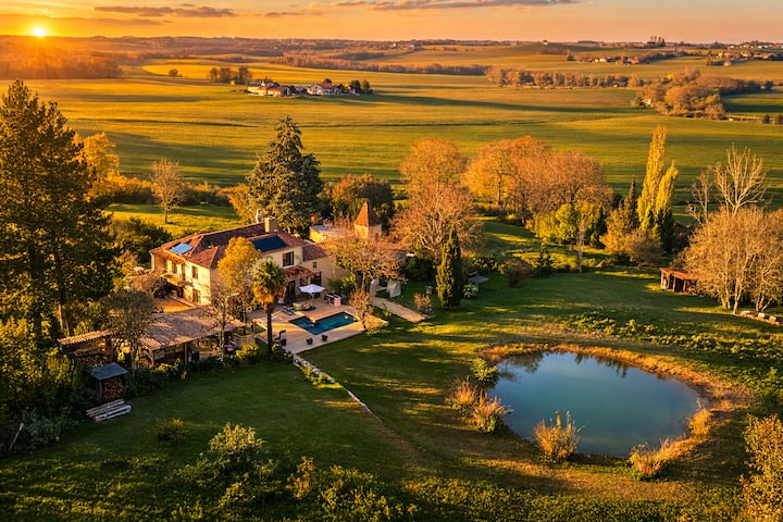 Domaine Des Peupliers – Nature, Piscine & Calme - Gers