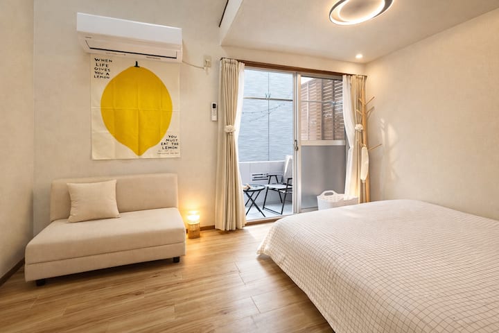 Hoshino Guesthouse／ホームシアター付き/テラスで食事ok/コインパーキングあり - Fukuoka