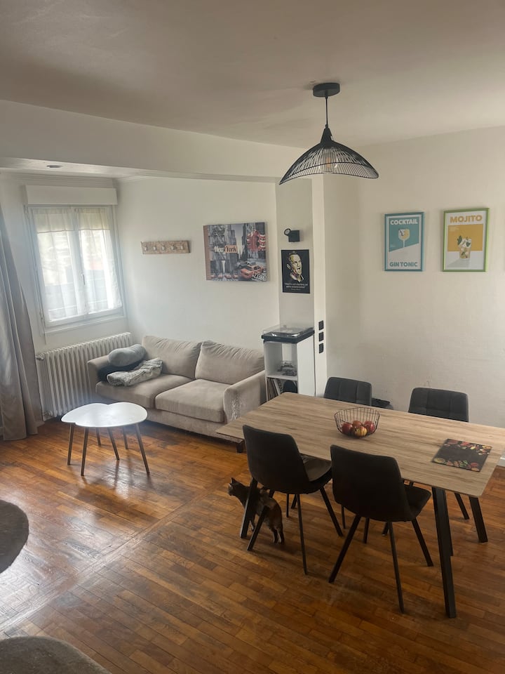 Maison Cosy Centre-ville~idéale Week-end & Circuit - Sarthe