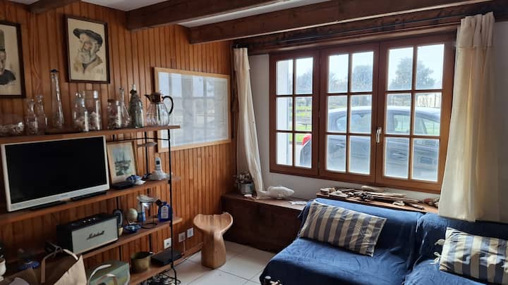 Jolie Maison De Bourg De Kercabellec - La Turballe