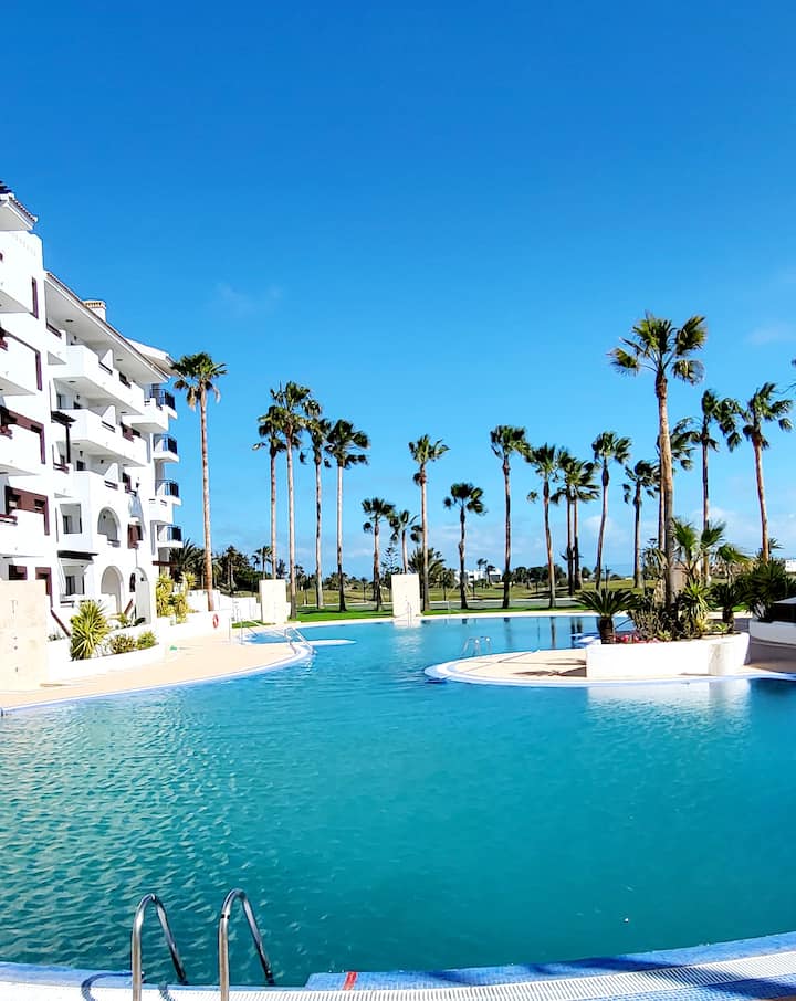 Balcony•golf Course•sea View•pool•24/7 Sec - Los Alcázares