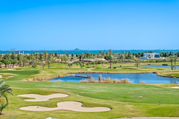 Balcony•golf Course•sea View•pool•24/7 Sec - La Manga