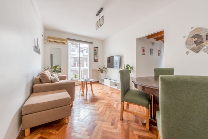 Comfortable Apartment In Recoleta - Las Heras Park - Recoleta