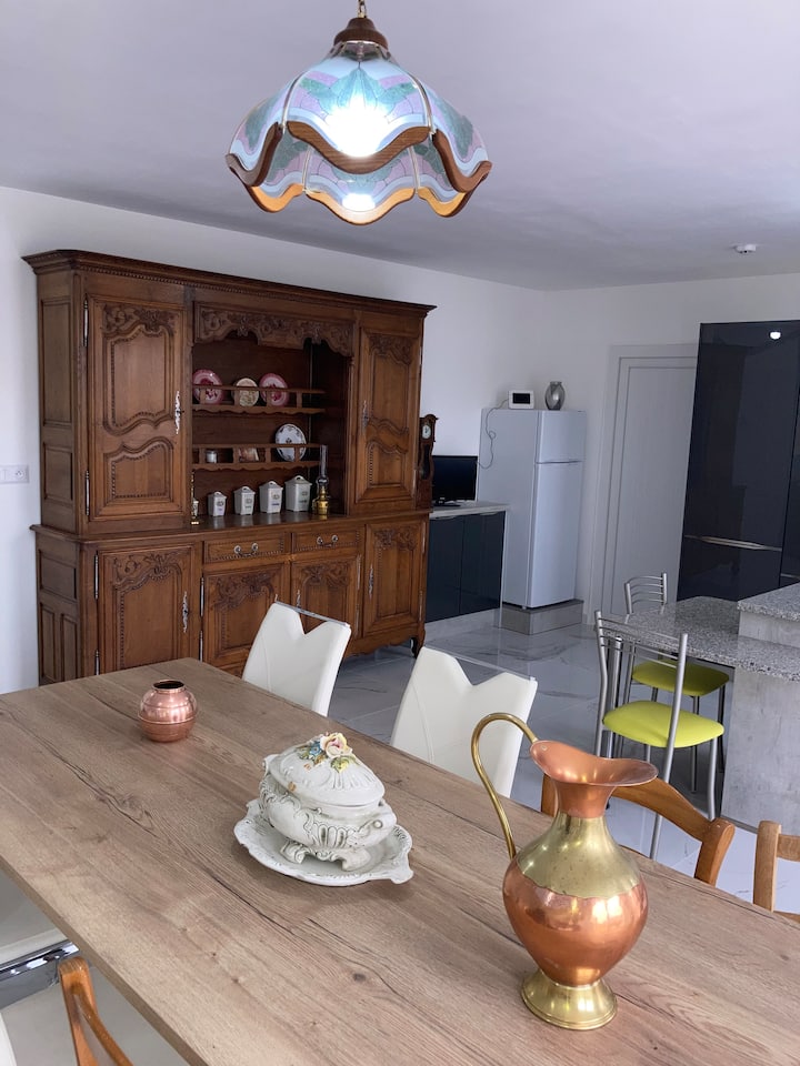 Maison Neuve 74 M, 2 Chambres, 6 Couchages - Coutances