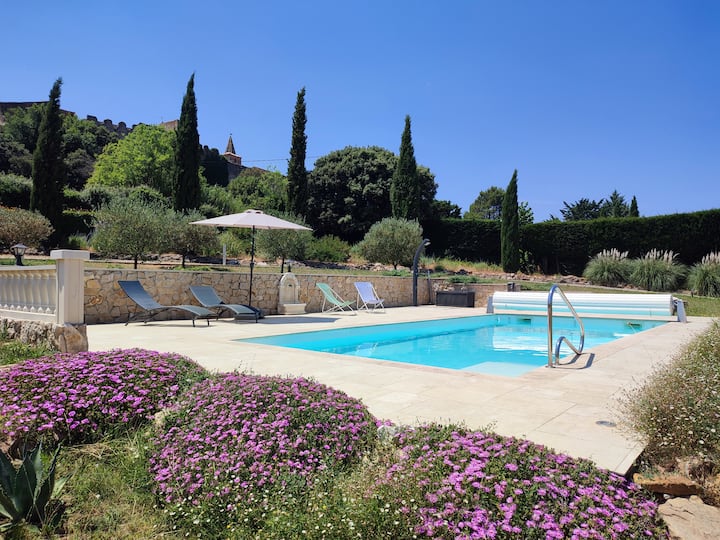 Gîte Indépendant Avec Piscine 2 Adultes + 1 Enfant - Bauduen