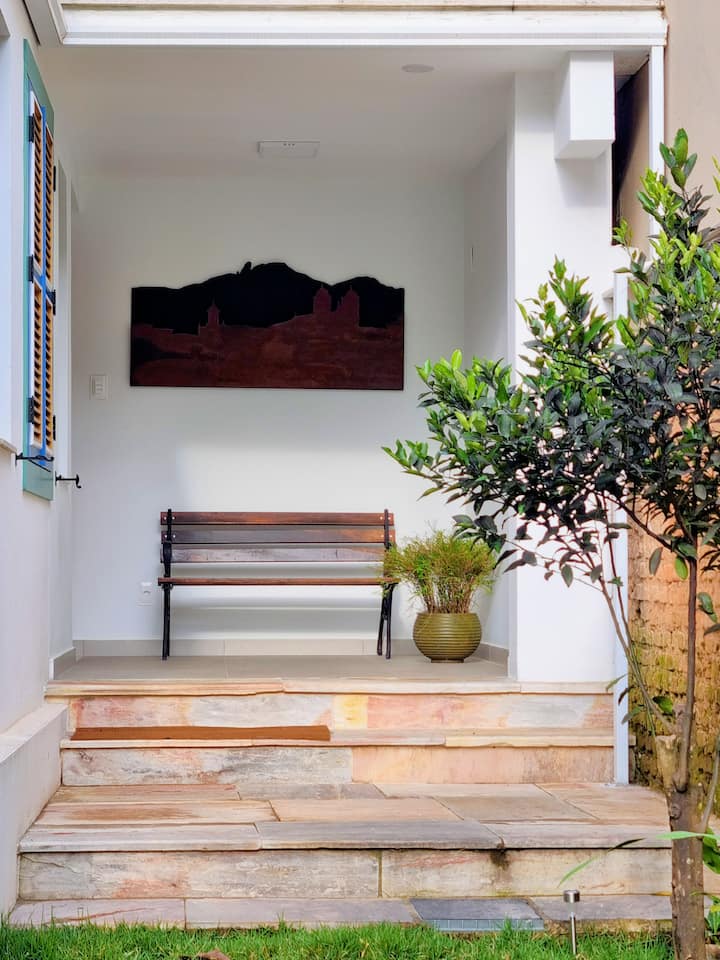 Casa Nômade Digital No Centro Histórico + Garagem - Ouro Preto