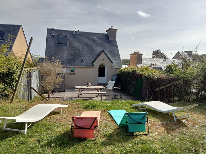 Cap Sur Carteret à L'abri Des Dunes: Accès Plage - Barneville-Carteret