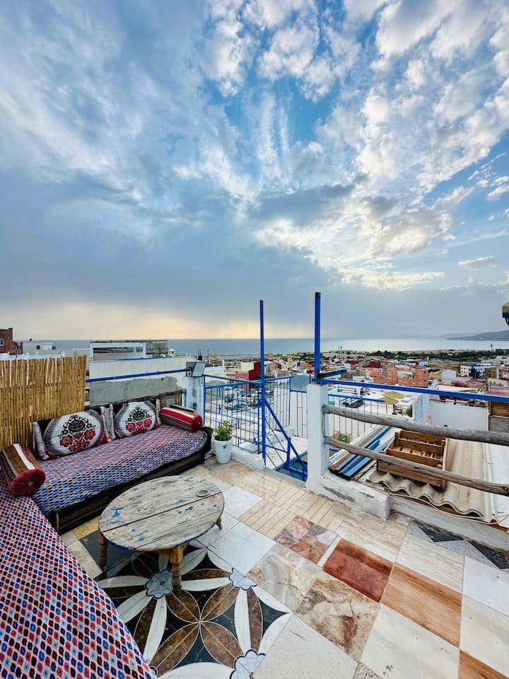 Bedroom Beach Terrace Escape.d2 - Taghazout