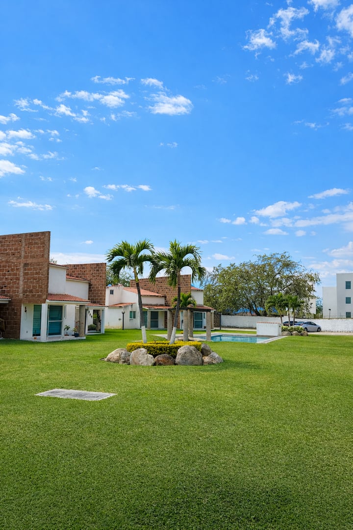 ¡Nuevo! Bamboo El Rinconcito (Alberca&jardín) - Cuautla