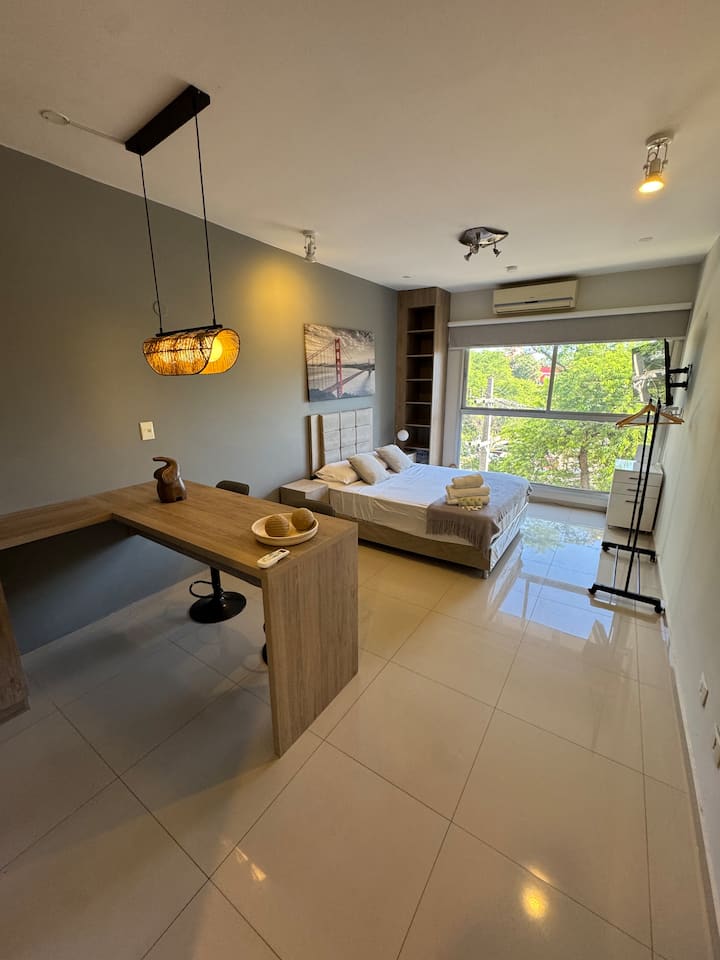 Cozy Loft A 100 Mts Del Shopp Del Sol - Sp205 - Asunción