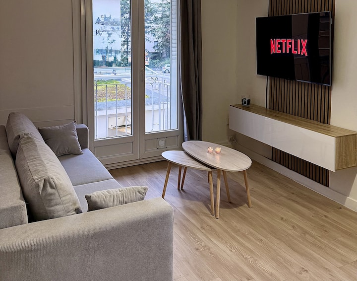 Cocon Lumineux Neuf | 3 Chambres | Fibre | Balcon - Gare de Grenoble