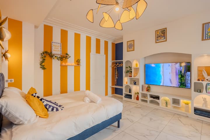 Ciao Bella - Luxury Jacuzzi, Ac & Massage Table - Nice