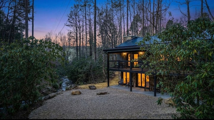 Stream Side Next To Maddron Bald Trailhead - Cosby, TN