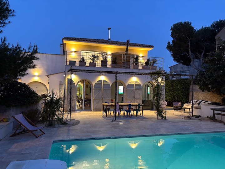 Villa Spacieuse De 4 Chambres Avec Piscine - Carry-le-Rouet