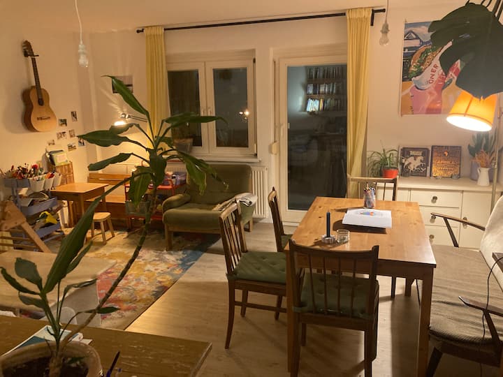 Gemütliche Drei Zimmer Wohnung Mit Balkon - Tübingen