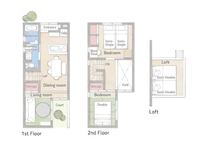 3br House | Namba 6 Min | Direct To Kix &Shinosaka - Japan