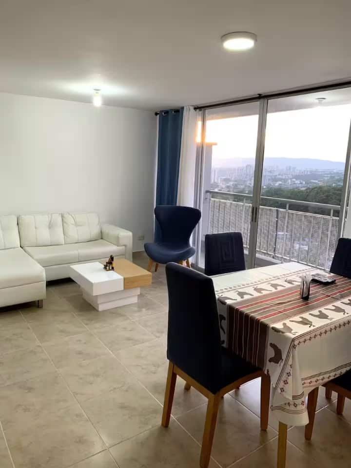 Comodo Apto 2hab Con Piscina, Gym Y Balcón - Floridablanca